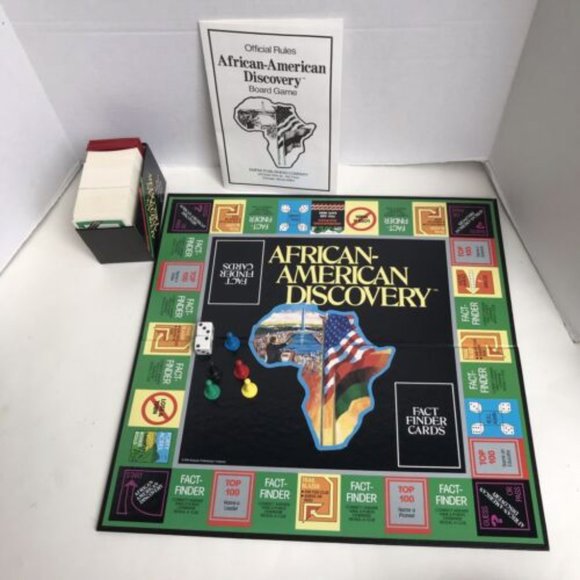 Toys | 199 African American Discovery Black History Board Game Vintage ...